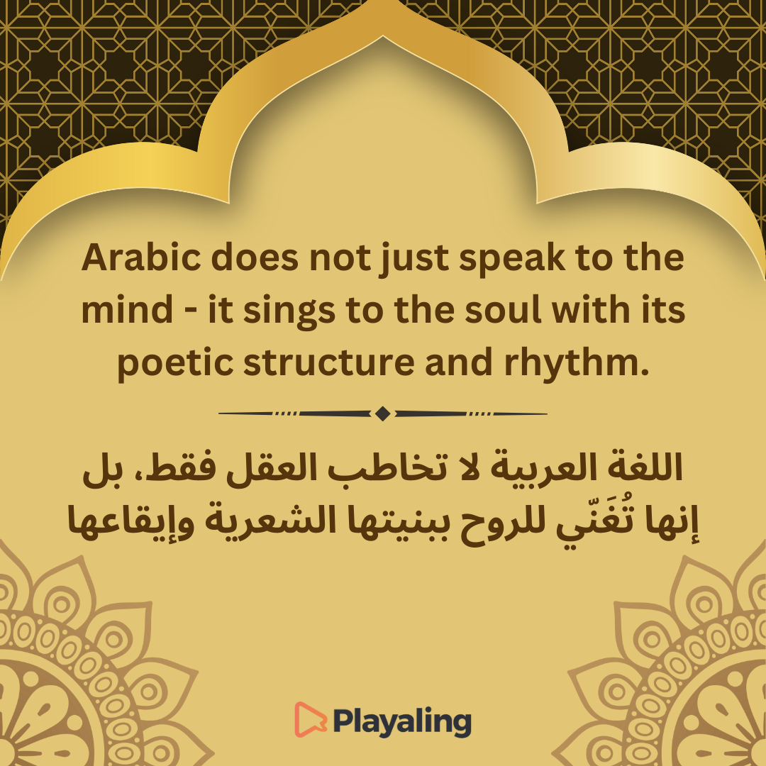 Modern Standard Arabic (MSA) - Playaling